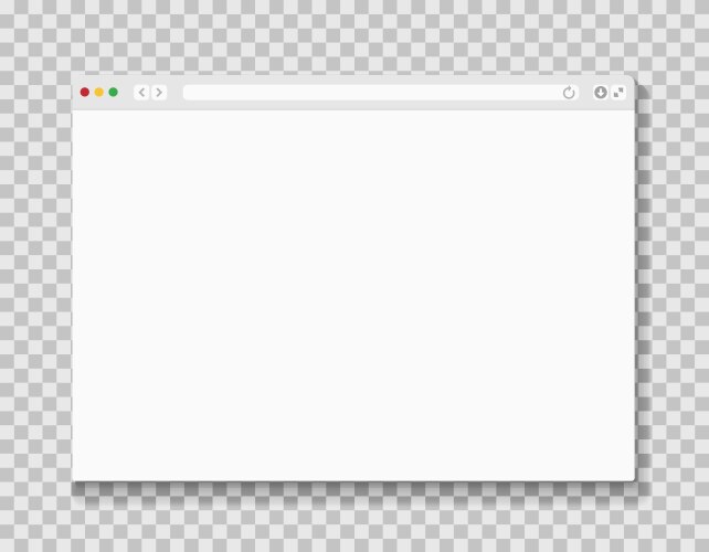 Retro computer window old user interface warning Vector Image