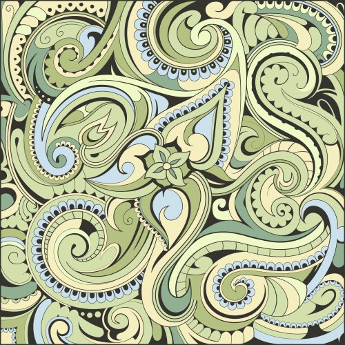 Paisley Line Art Vector Images (over 3,200)