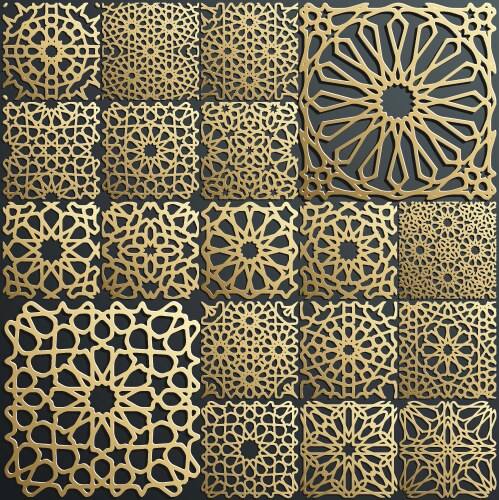 Eid Mubarak Round Vector Images (over 1,200)