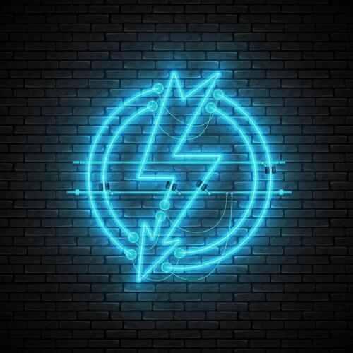 Neon Lightning Bolt Vector Images (over 2,200)