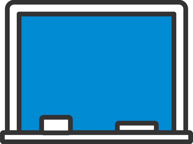 Icon of triangle Royalty Free Vector Image - VectorStock