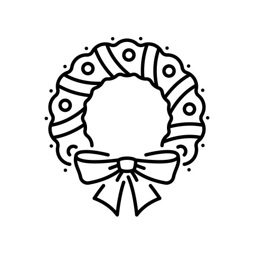 Wreath Outline Vector Images (over 18,000)