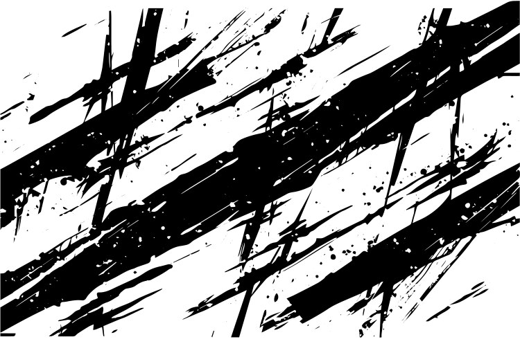 Grunge scratches texture in abstract style Vector Image