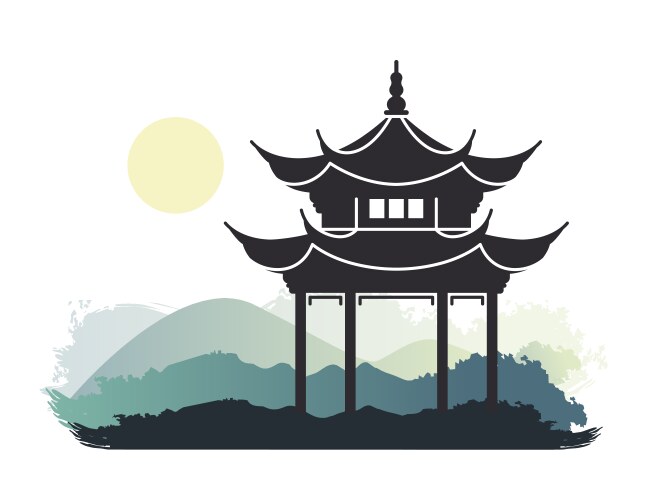 Chinese Temple Vector Images (over 9,200)