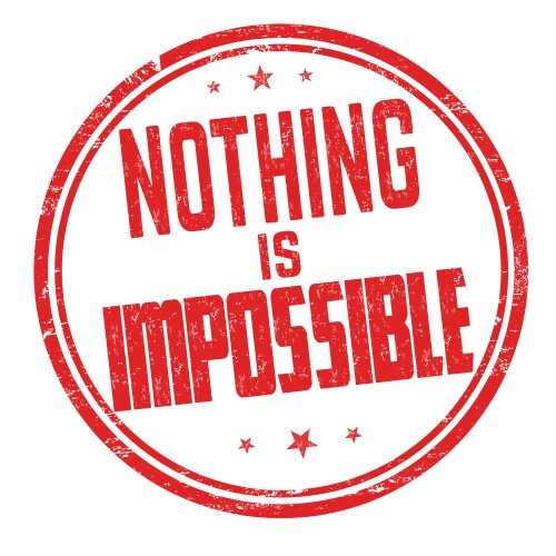 Impossible is Nothing Vector Images (over 180)