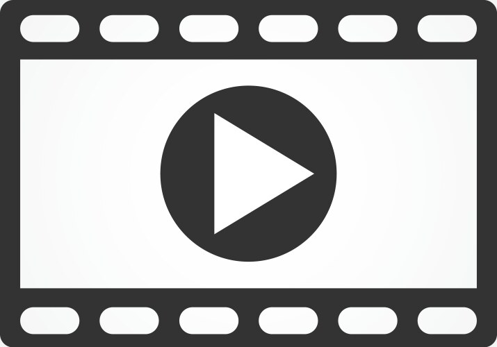 Logo video Royalty Free Vector Image - VectorStock