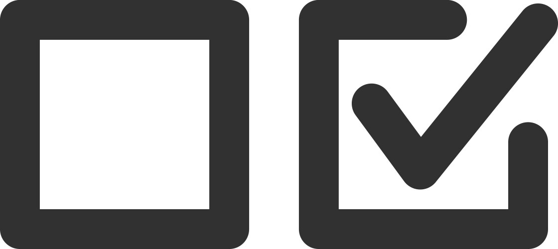 Unchecked Checkbox Icon Unchecked Checkbox Icon