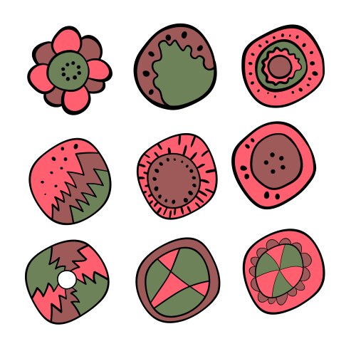 Geometric aboriginal art icon ethnic tribal Vector Image