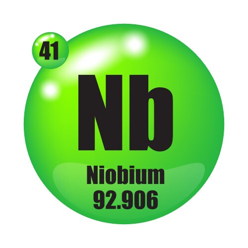 Symbol Chemical Niobium Vector Images (57)