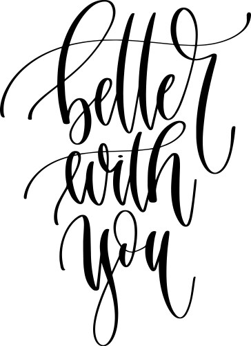 Perfect couple - hand lettering inscription text Vector Image