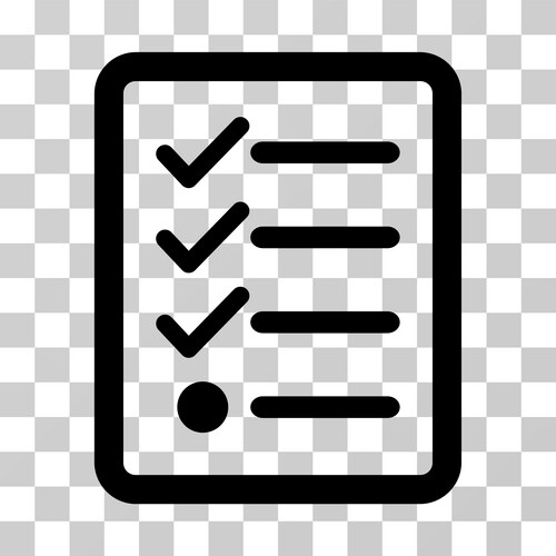 Checklist bullets Vector Images & Graphics for Commercial Use | VectorStock