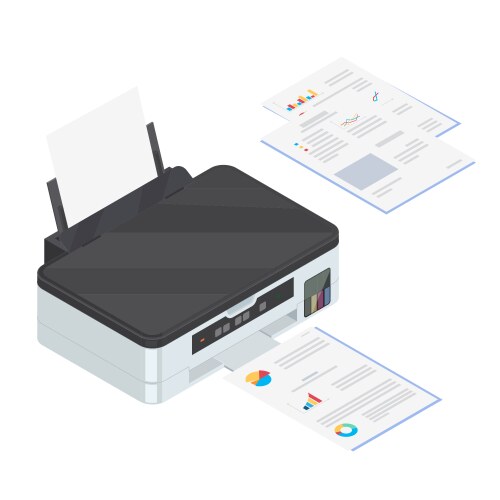 Printer Cartoon Vector Images (over 2,700)