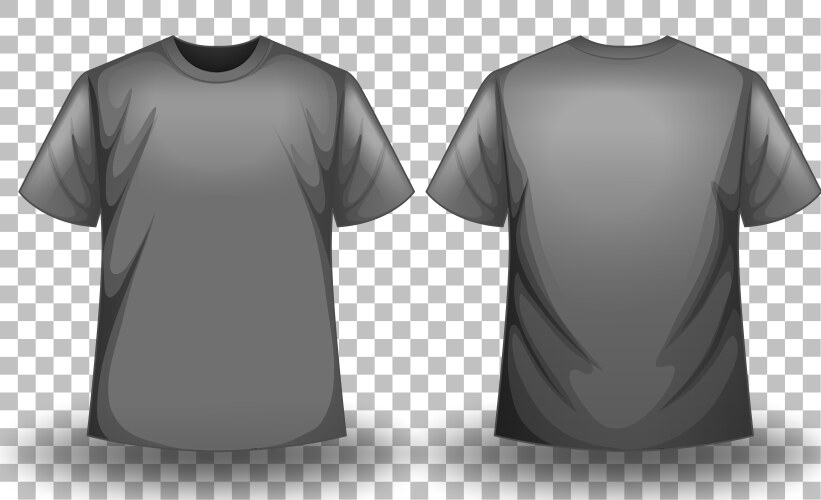 T-Shirt Template Front and Back Vector Images (over 17,000)
