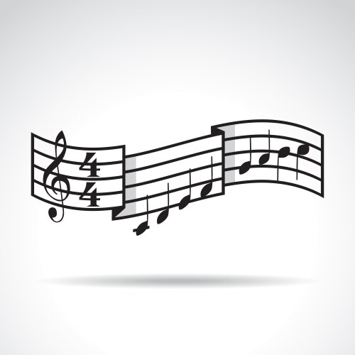 Round music border Royalty Free Vector Image - VectorStock