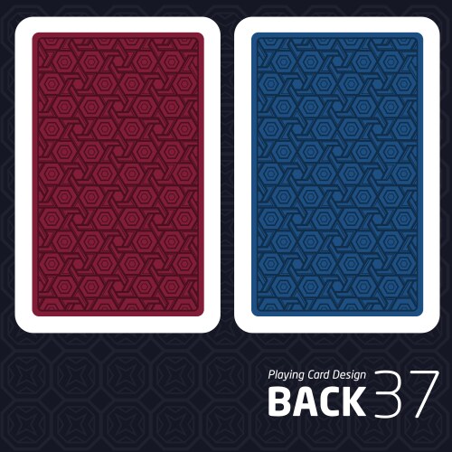 Back of Playing Card Pattern Vector Images (over 820)