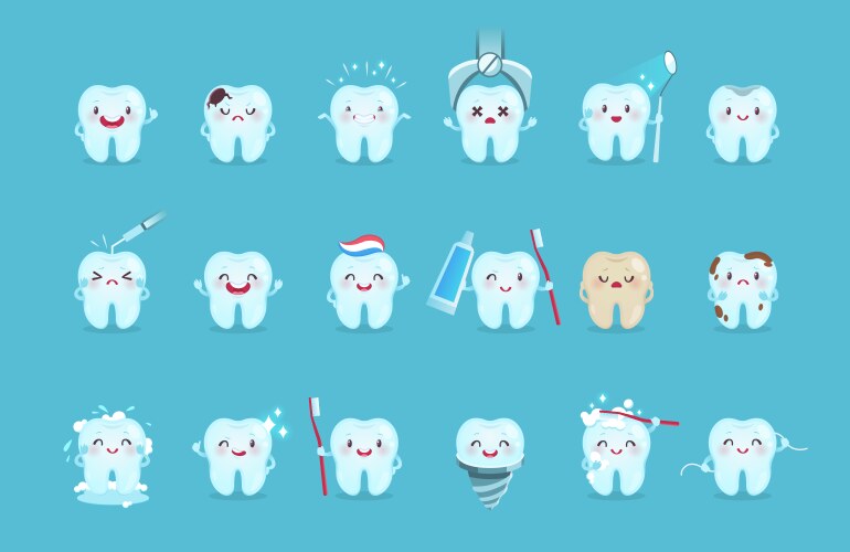 Teeth Cartoon Vector Images (over 80,000)