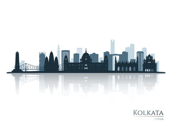 Kolkata Skyline Vector Images (over 220)