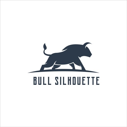 Bull logo Royalty Free Vector Image - VectorStock