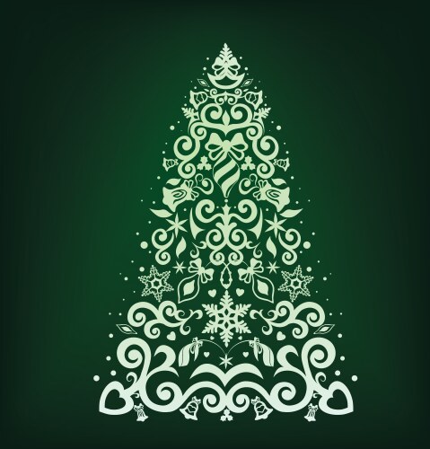 Diamond tree Royalty Free Vector Image - VectorStock
