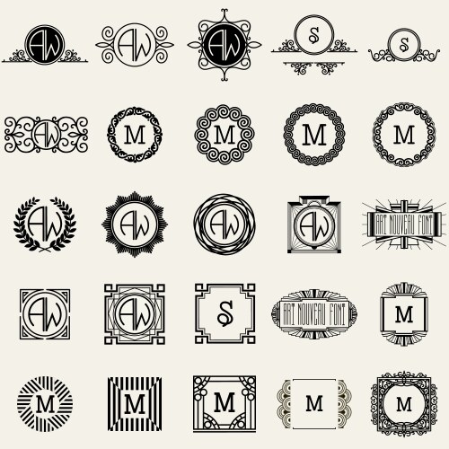 Monogram Vector Images (over 1.4 million)