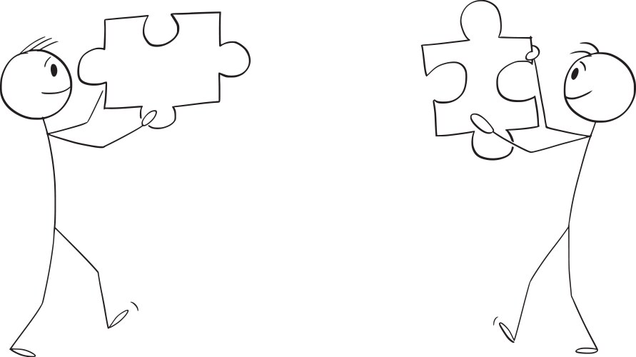 Stick Figure Working Together Vector Images (over 170)