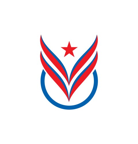 X wing fighter line icon star wars concept Vector Image