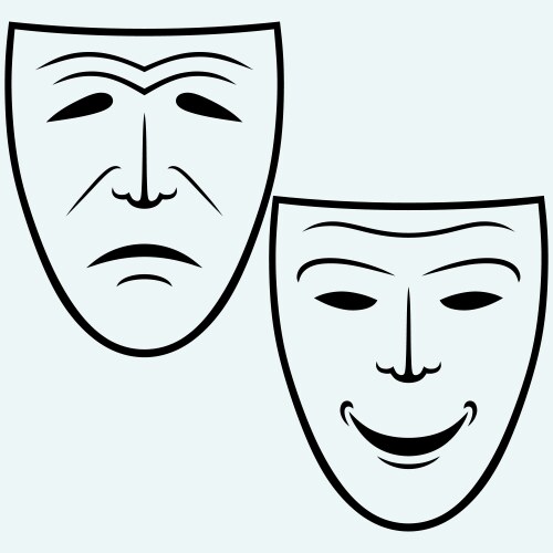 Drama Mask Vector Images (over 12,000)