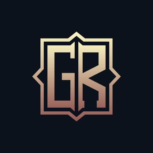 Gr Monogram Logo Vector Images (over 2,200)