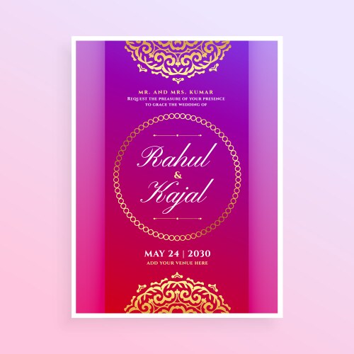 Shadi Card Vector Images (over 230)