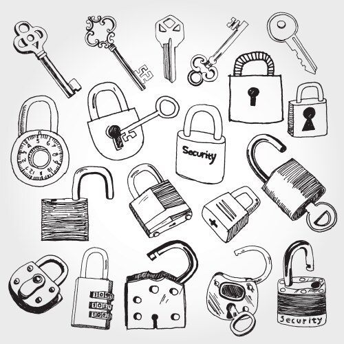 Lock and Key Vector Images (over 150,000)
