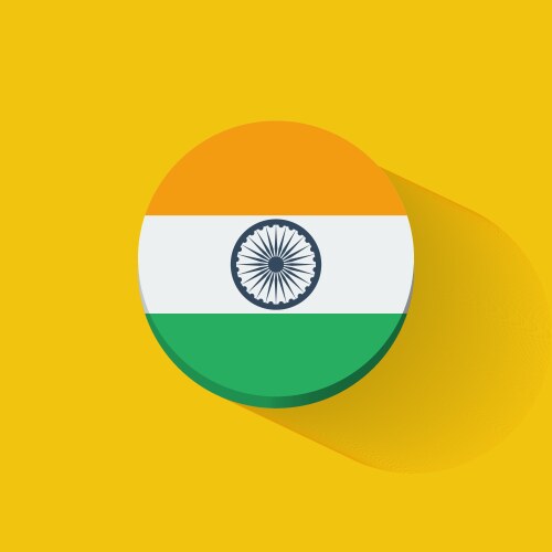 Round Circle Flag India Vector Images (over 960)