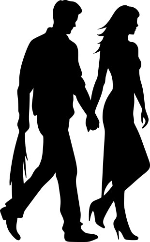 Eternal embrace symbol of everlasting connection Vector Image