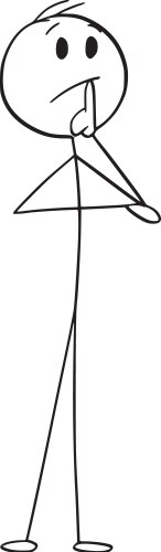 Stick Figure Thinking Vector Images (over 1,900)