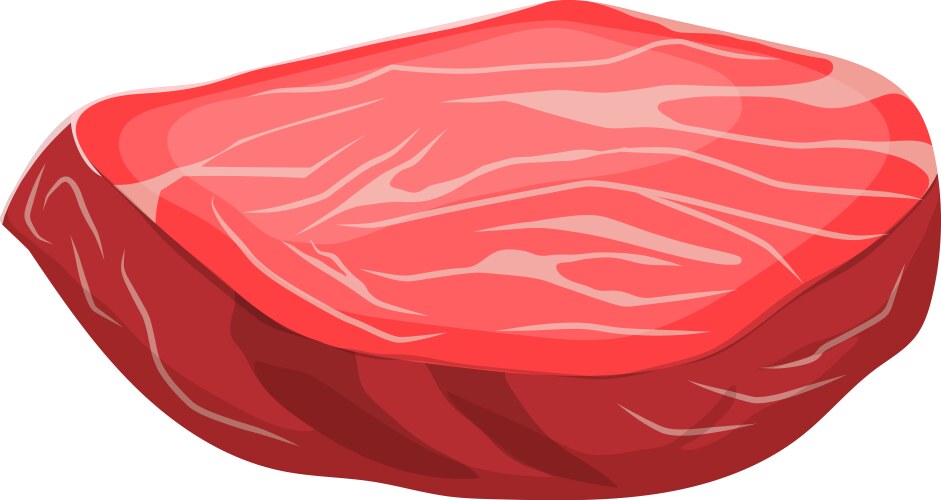 Lamb meat cartoon Royalty Free Vector Image - VectorStock