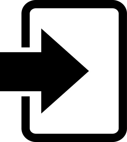 Enter key icon design Royalty Free Vector Image