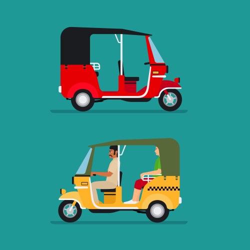 Auto rickshaw Vector Images & Graphics for Commercial Use | VectorStock