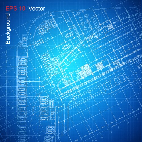 Architecture plans Royalty Free Vector Image - VectorStock