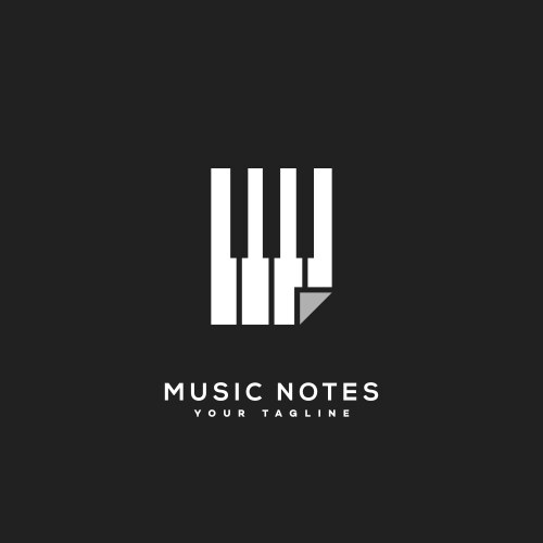 Music Keyboard Logo Vector Images (over 3,000)