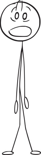 Scared Stick Figure Vector Images (over 250)