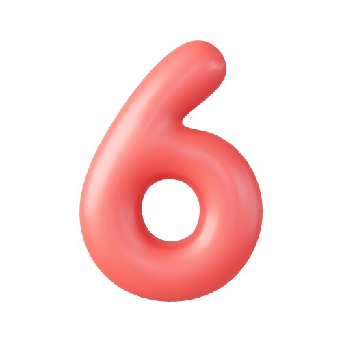 Number 6 Vector Images (over 26,000)