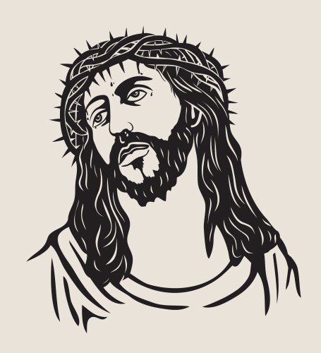 Jesus Christ Head Vector Images (over 770)