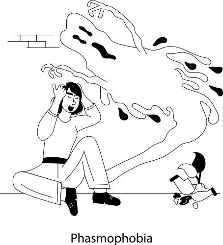 Phasmophobia Royalty Free Vector Image - VectorStock