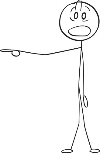 Scared Stickman Vector Images (92)