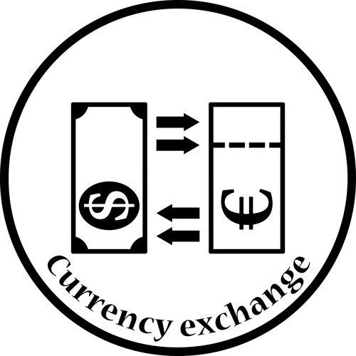 Exchange icon Royalty Free Vector Image - VectorStock