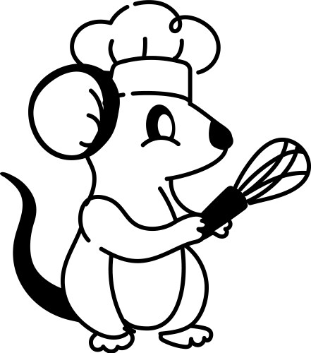 Rat Chef Vector Images (over 120)