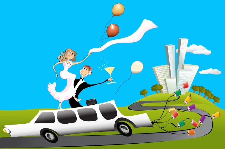 Travel day destination concept Royalty Free Vector Image