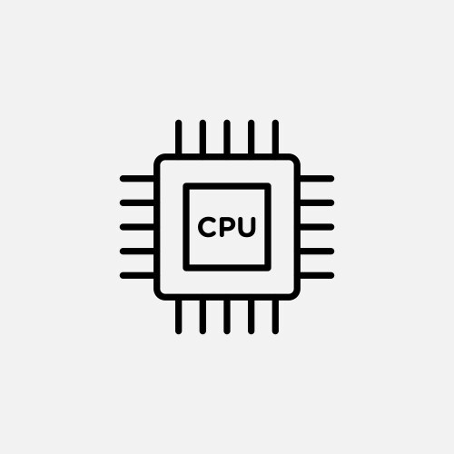 Cpu Outline Vector Images (over 13,000)