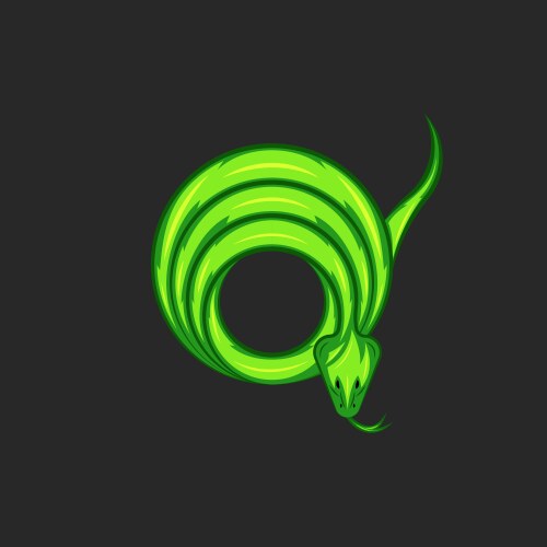 Green Snake Logo Vector Images (over 1,400)