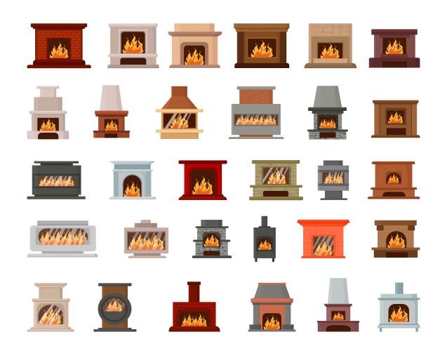 Fireplaces Vector Images (over 32,000)