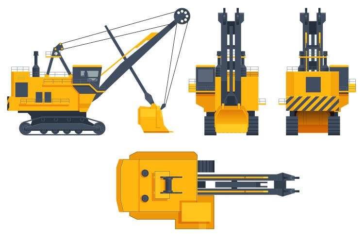 Dragline Vector Images (over 300)